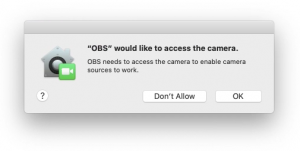 How to install OBS on MacOS 10.15 (Catalina) | Vestibular First