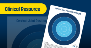 Joint Position Error Test PDF | Vestibular First